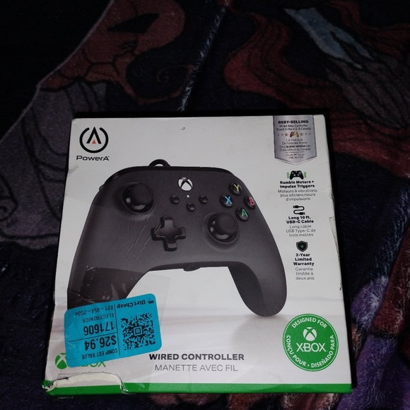Xbox | Video Games & Consoles | Powera Enhanced Wired Controller For Xbox Series Xs Black Brand ...